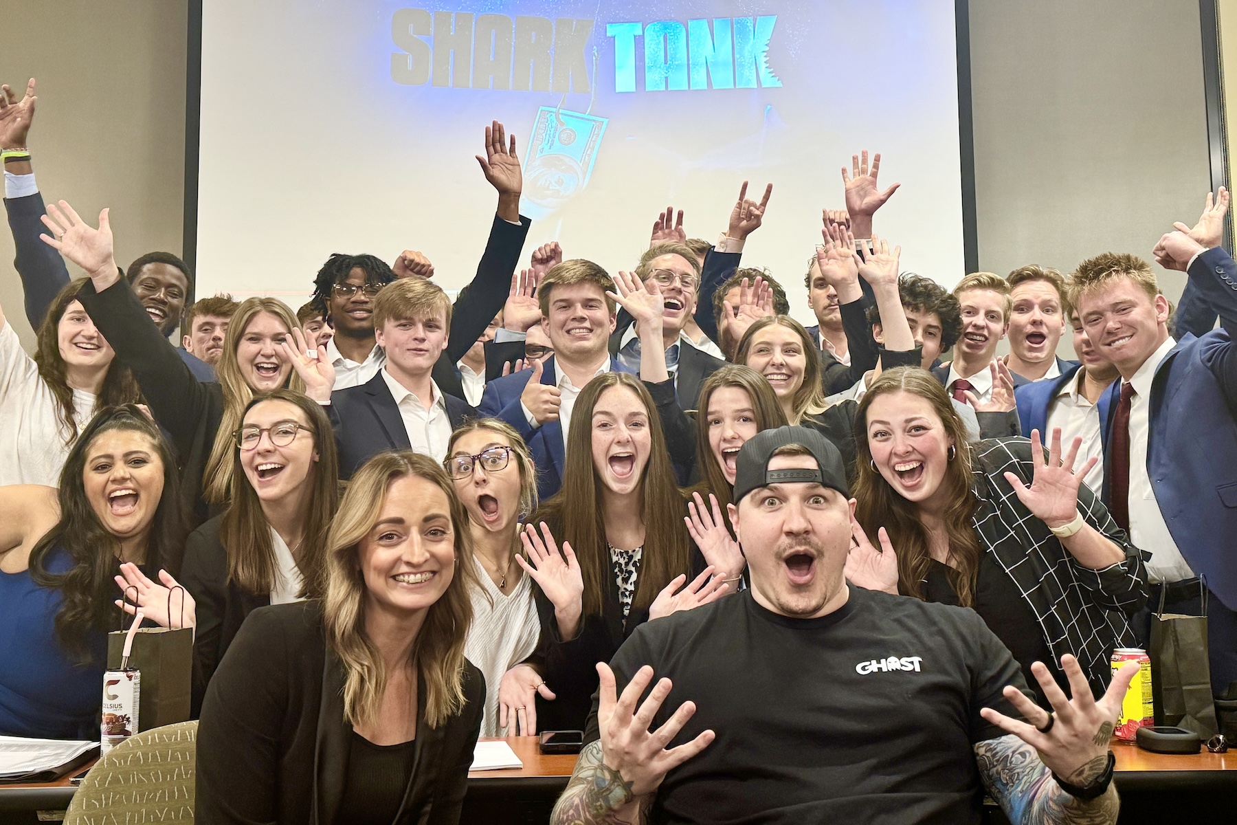 Student Teams Pitch Ideas in Real-World Fashion